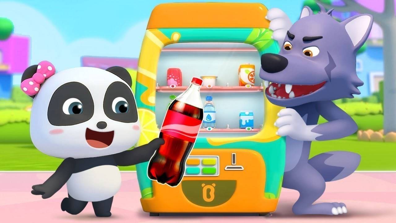 Streaming Baby Bus - Seri Makanan - Mesin Penjual Minuman | Vidio