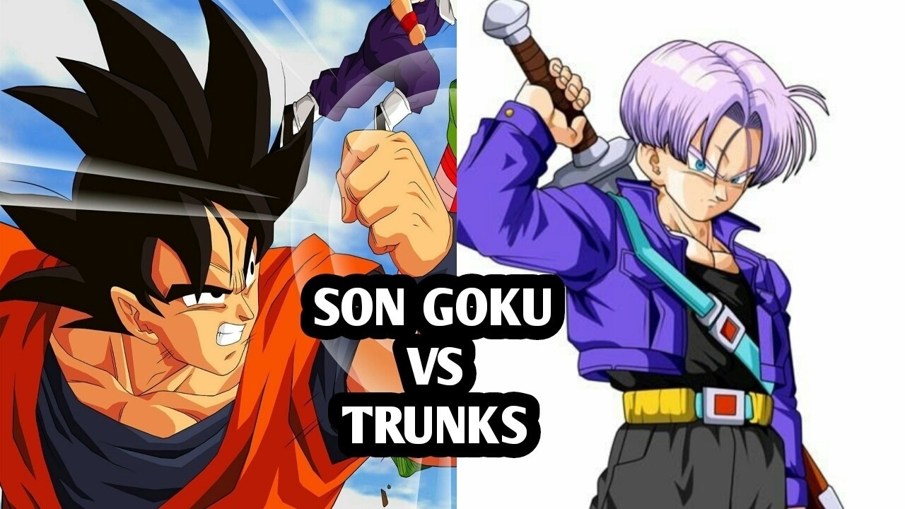 Streaming Duel Son Goku Vs Trunks,Dragon Ball (Gameplay) - Vidio.com