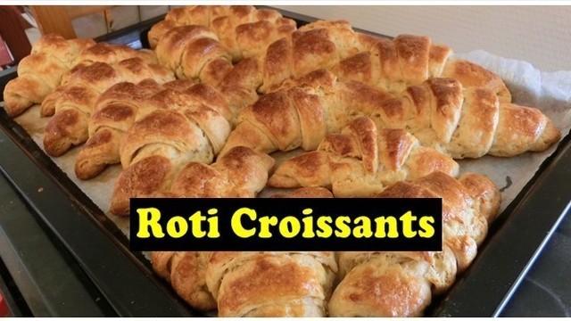 Cara Membuat Roti Croissant Yang Lembut | Adonan Kue