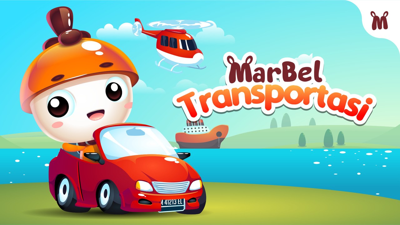 Streaming MARBEL - Mari Belajar - Belajar Transportasi | Animasi untuk ...