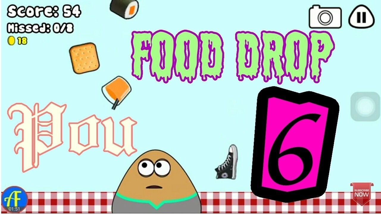 Streaming Pou Food Drop Part 6 - Vidio.com