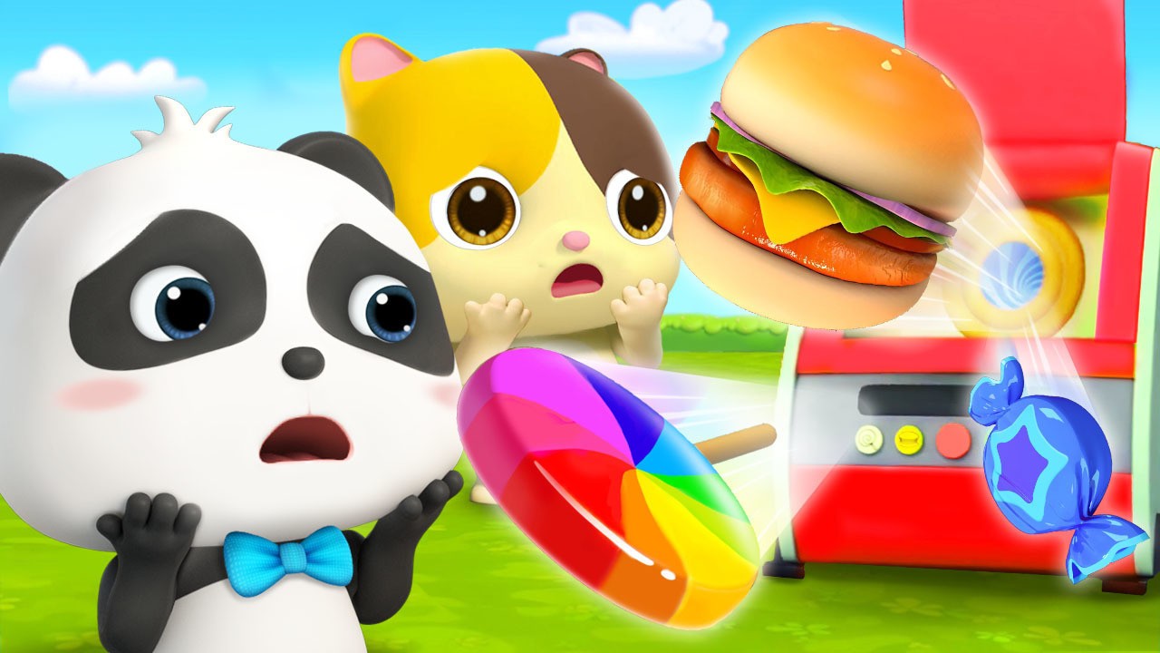 Streaming Baby Bus | Panda Kiki Menghentikan Mesin Pembuat Makanan ...