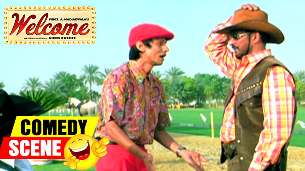 Streaming Nana Patekar Acting In A Film | Comedy Scene | Welcome ...