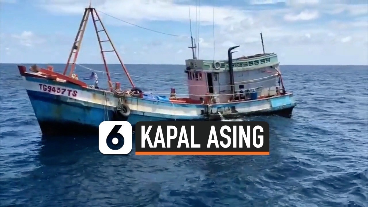 Streaming Penangkapan Dua Kapal Asing Pencuri Ikan di Laut Anambas ...