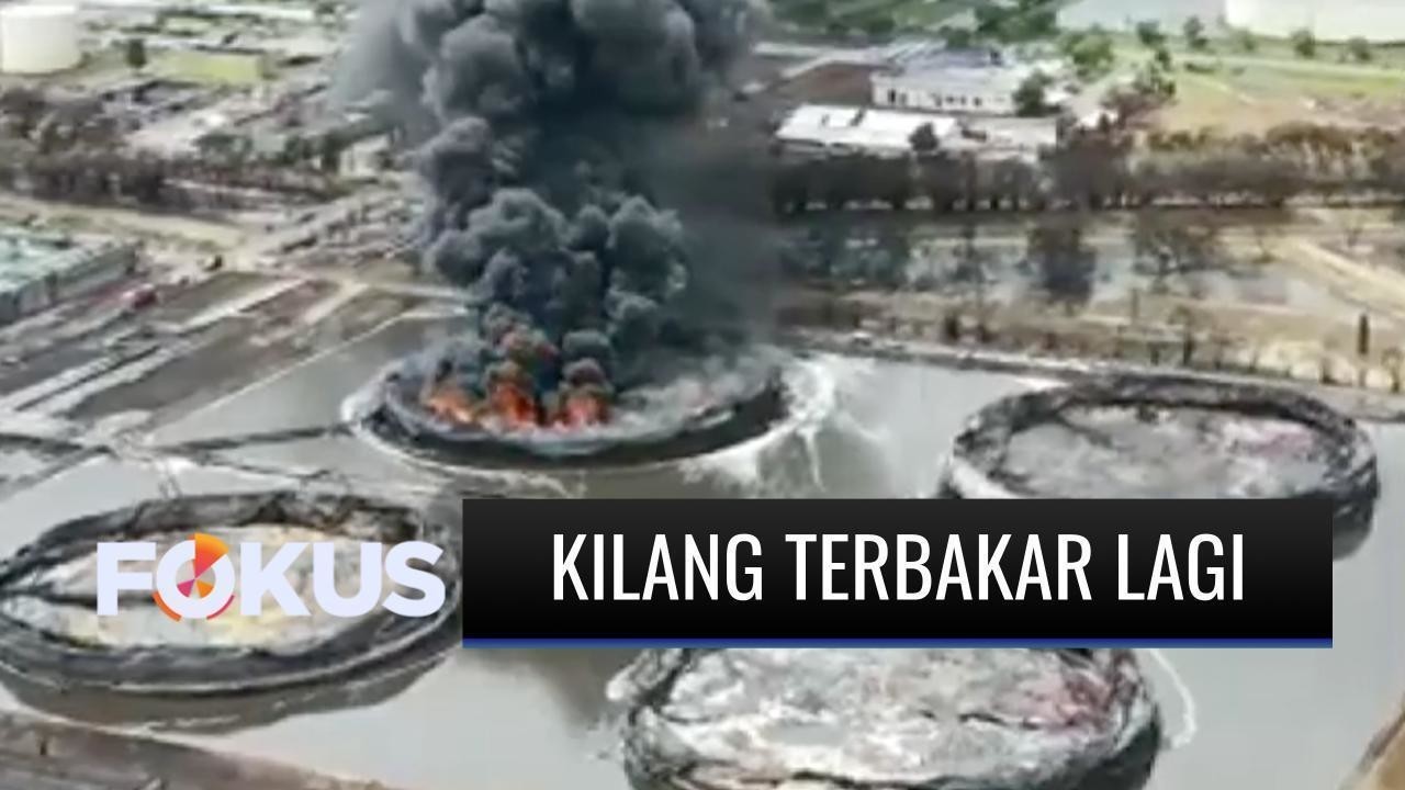 Streaming Sempat Padam, Api Kilang di Kilang Minyak Balongan Kembali ...
